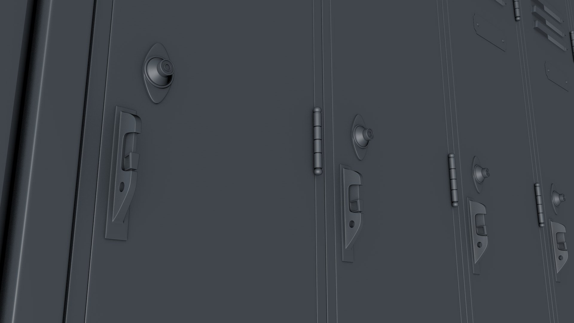 Locker lock 3D model - TurboSquid 1427353