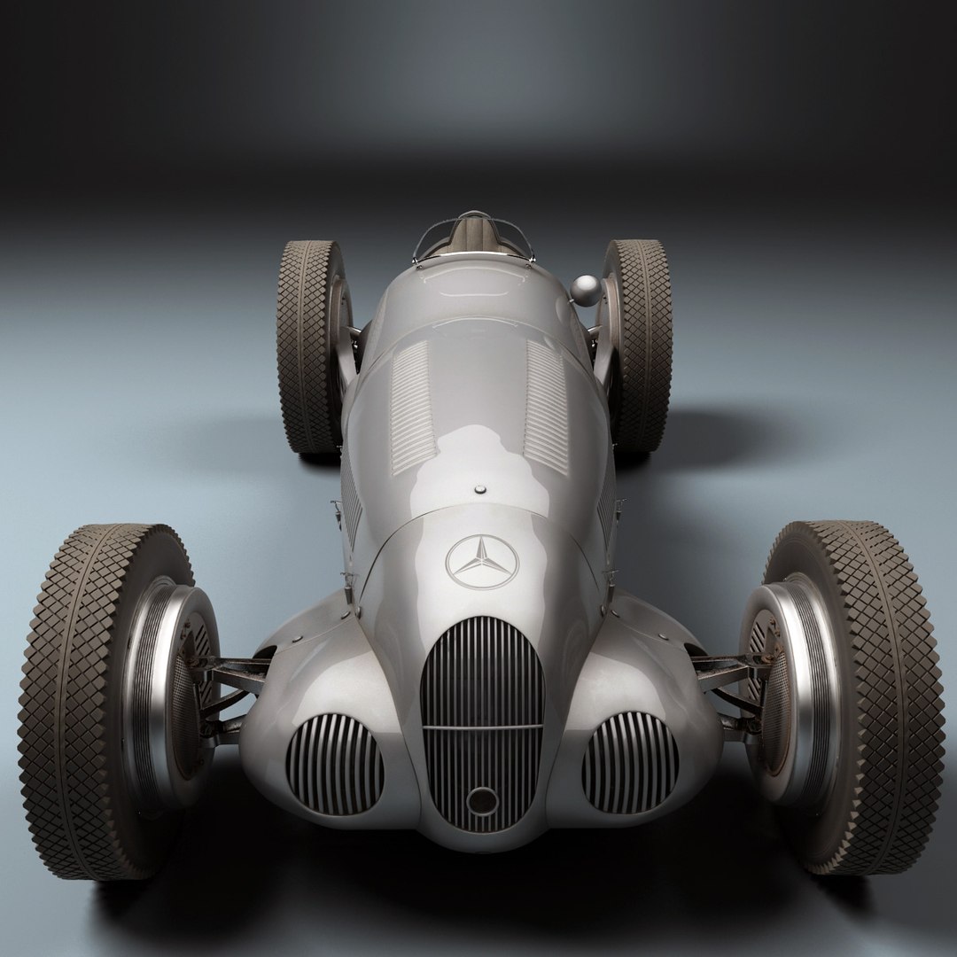 mercedes benz w125 gp 3d max
