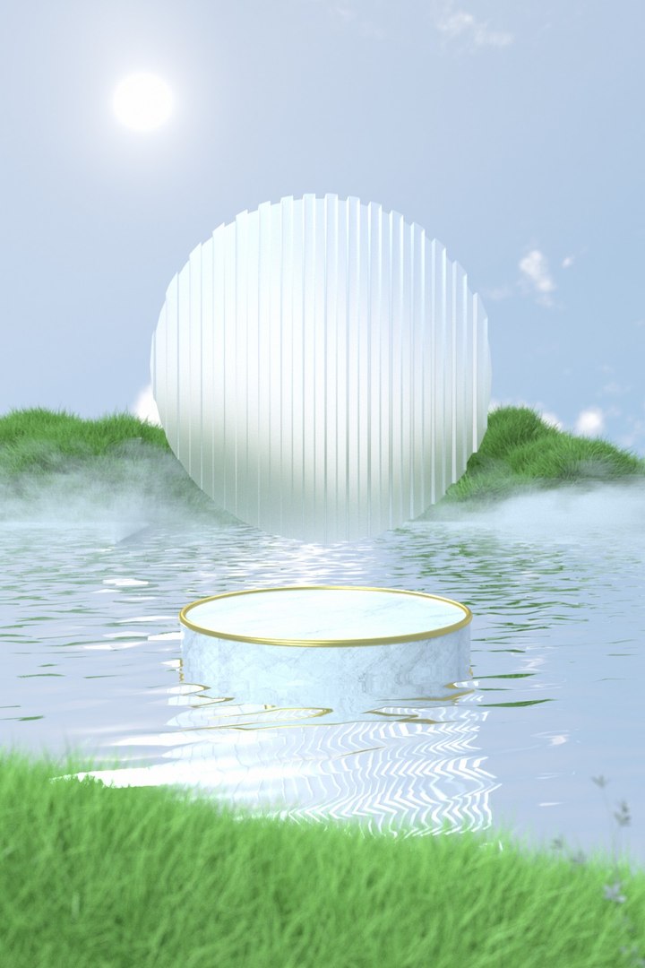 C4D Spring High-end Water E 3D Model - TurboSquid 2104561