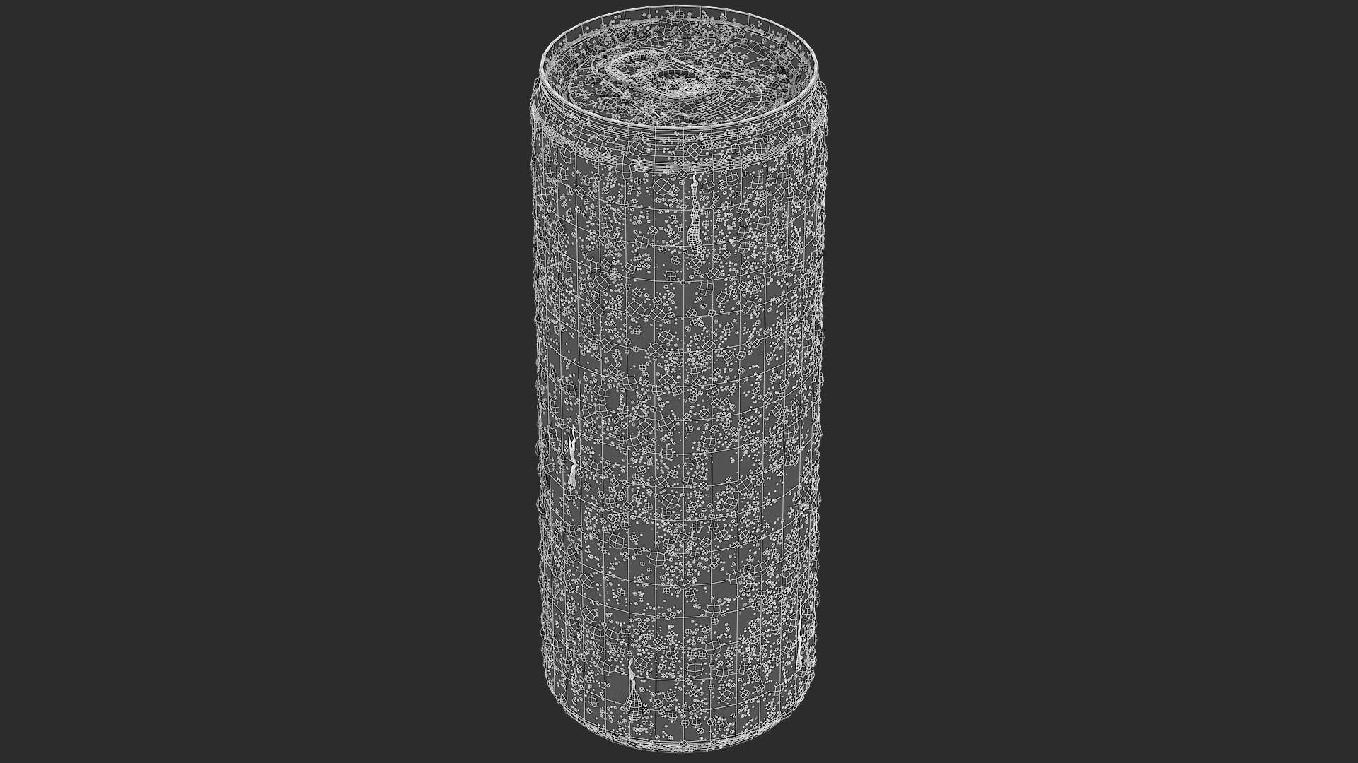 3D Slim Soda Can With Droplets 250ml Model - TurboSquid 2242217