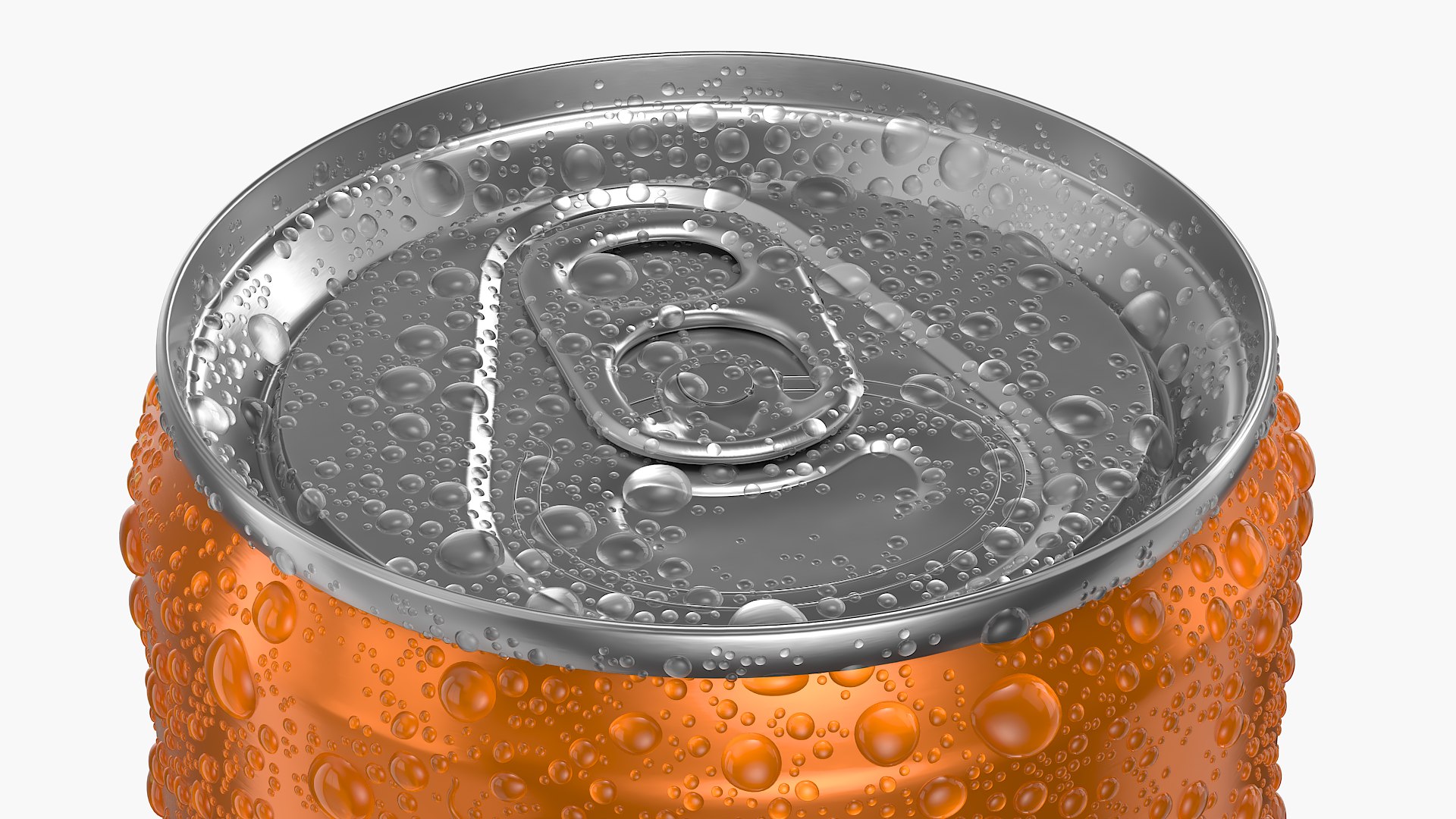 3D Slim Soda Can With Droplets 250ml Model - TurboSquid 2242217