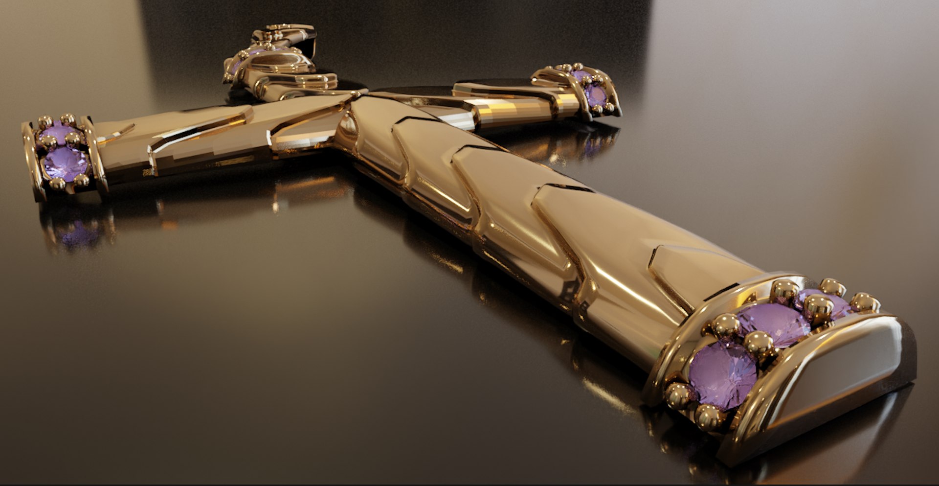 Cross For Chain 3D Model - TurboSquid 2094393