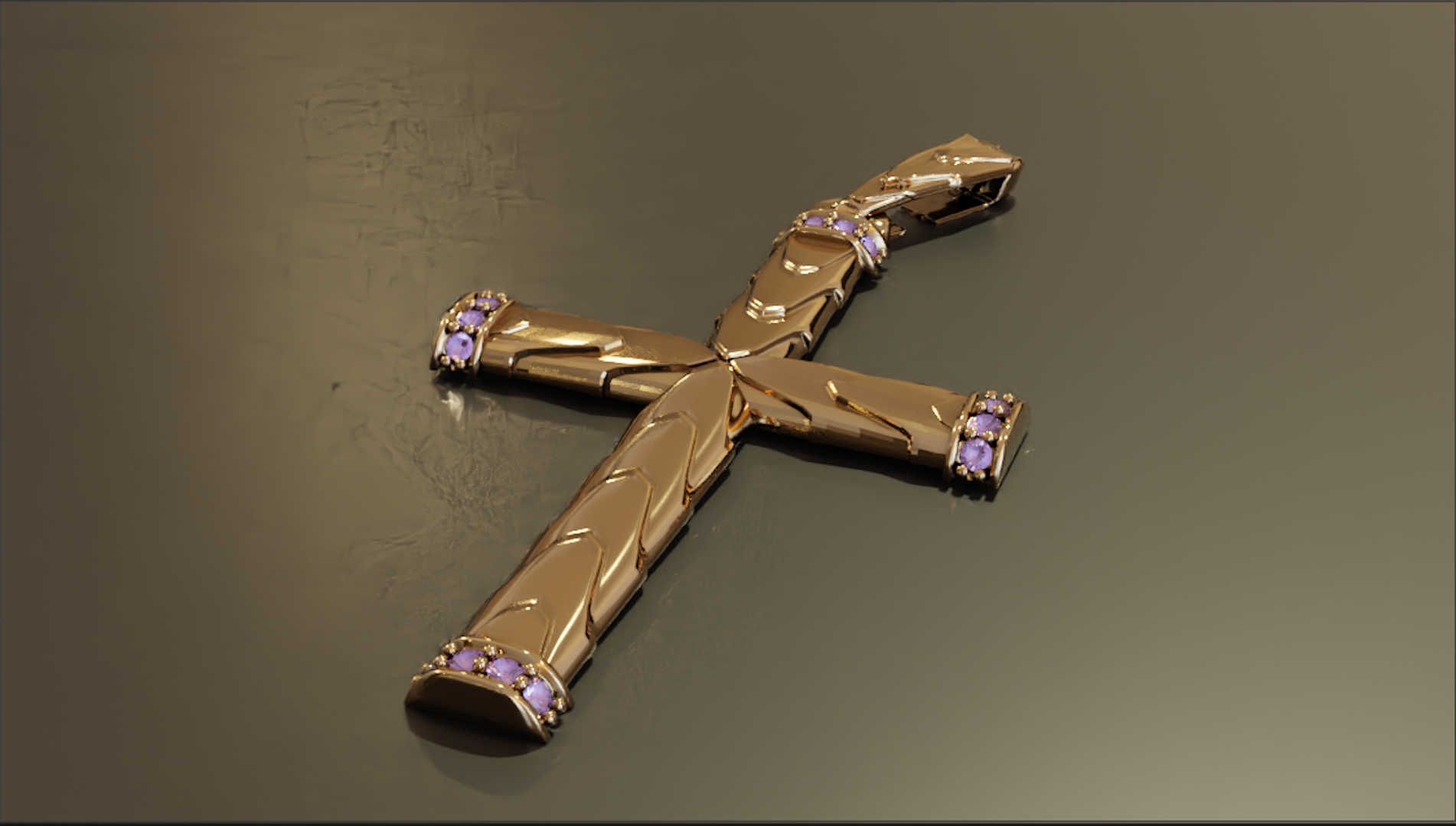 Cross For Chain 3D Model - TurboSquid 2094393