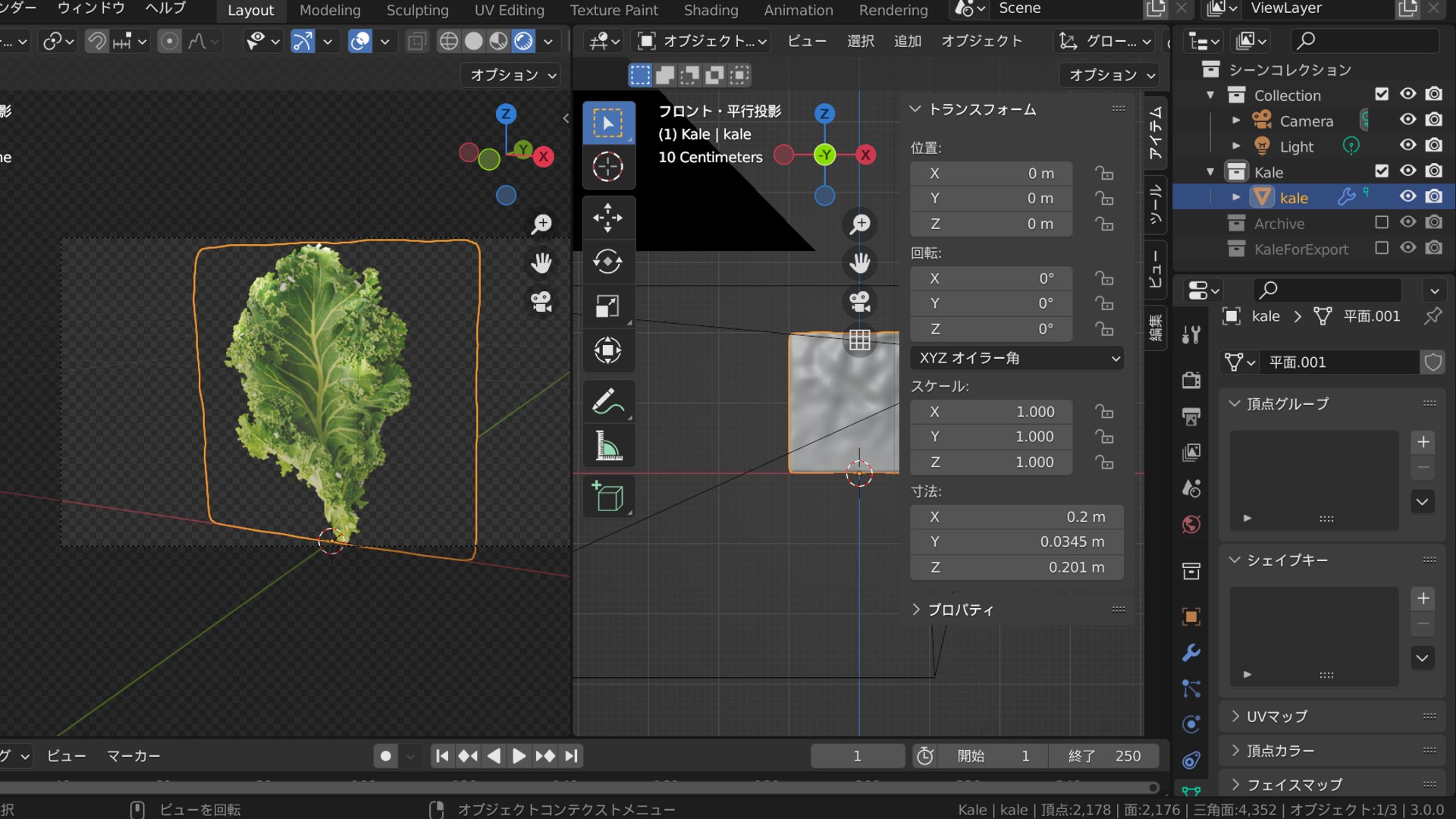 Kale 3D Model - TurboSquid 1922089