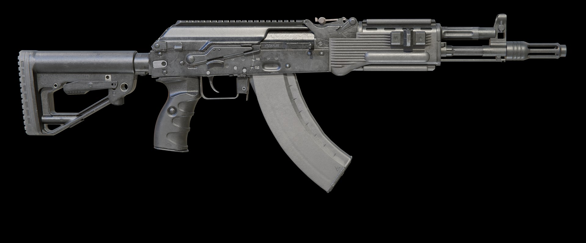 3D AK-204 Assault Rifle Kalashnikov 200 Series Model - TurboSquid 2401916