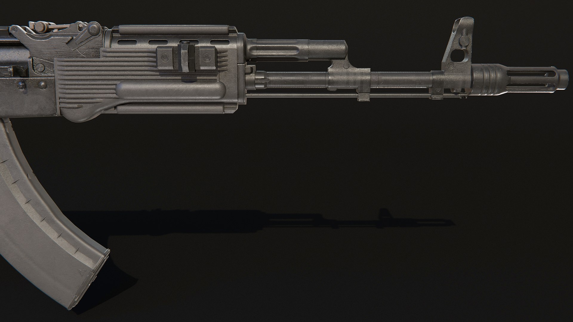 3D AK-204 Assault Rifle Kalashnikov 200 Series Model - TurboSquid 2401916