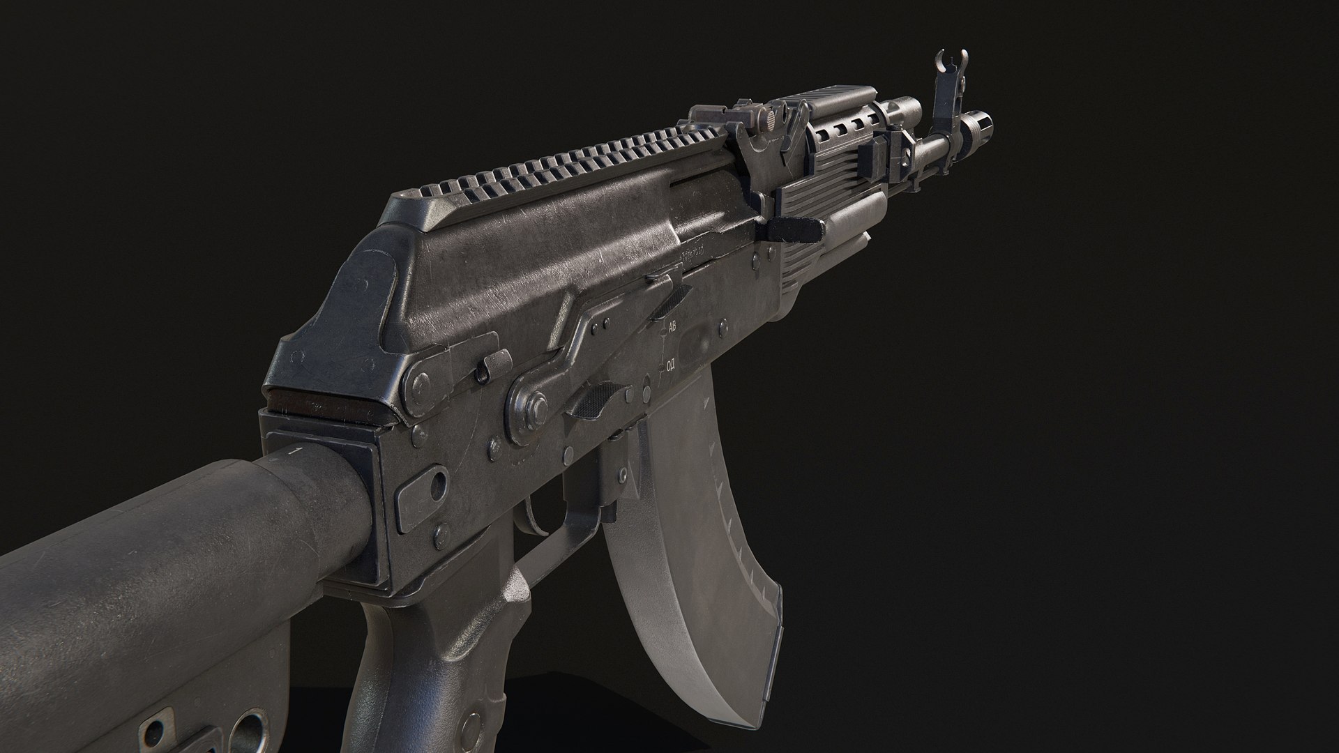 3D AK-204 Assault Rifle Kalashnikov 200 Series Model - TurboSquid 2401916