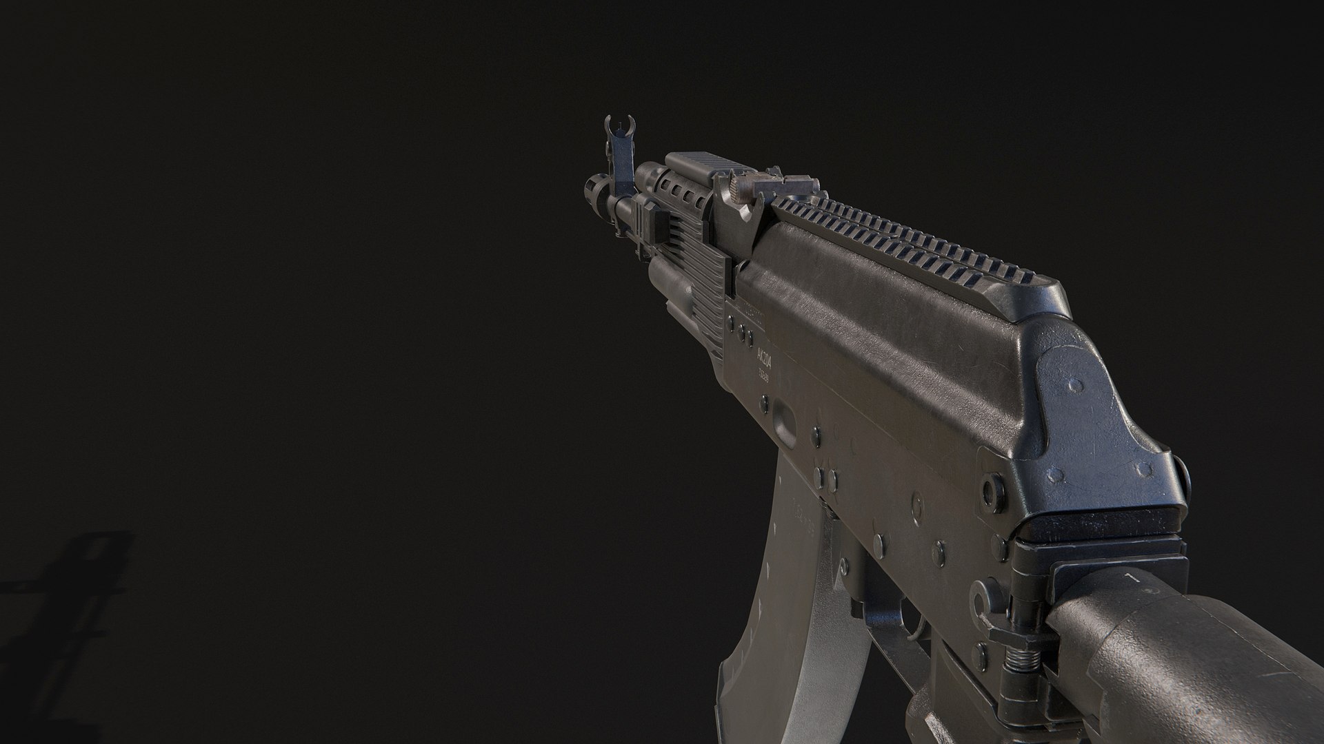 3D AK-204 Assault Rifle Kalashnikov 200 Series Model - TurboSquid 2401916