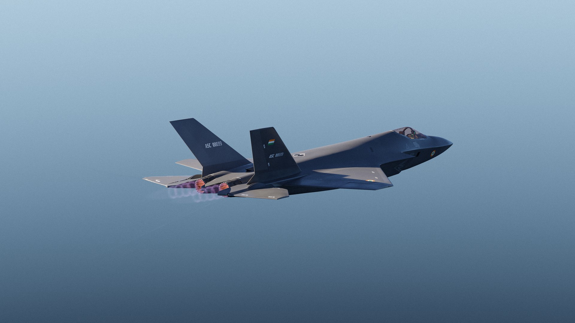 3D Fighter Jet AMCA Model - TurboSquid 1718311