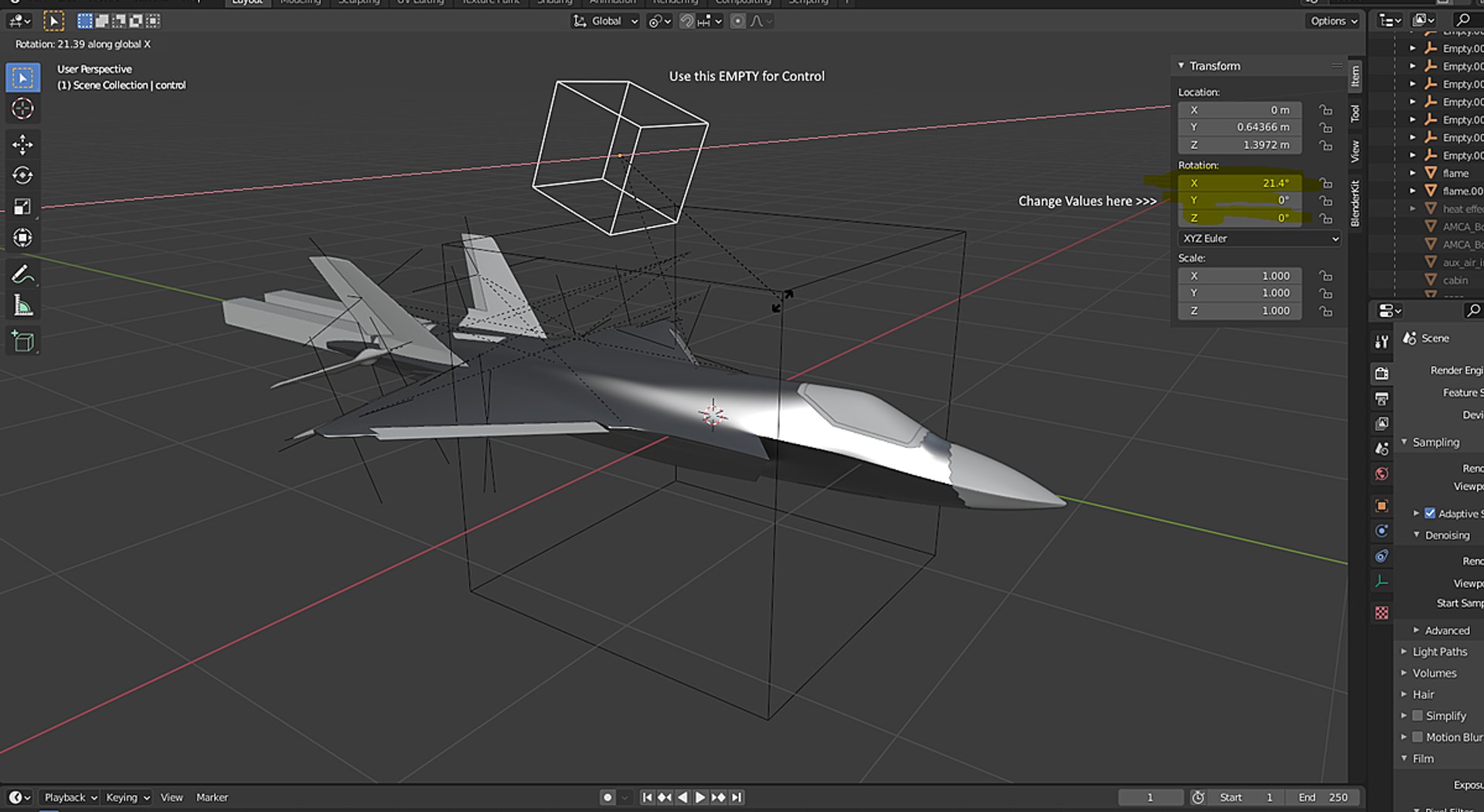 3D Fighter Jet AMCA Model - TurboSquid 1718311