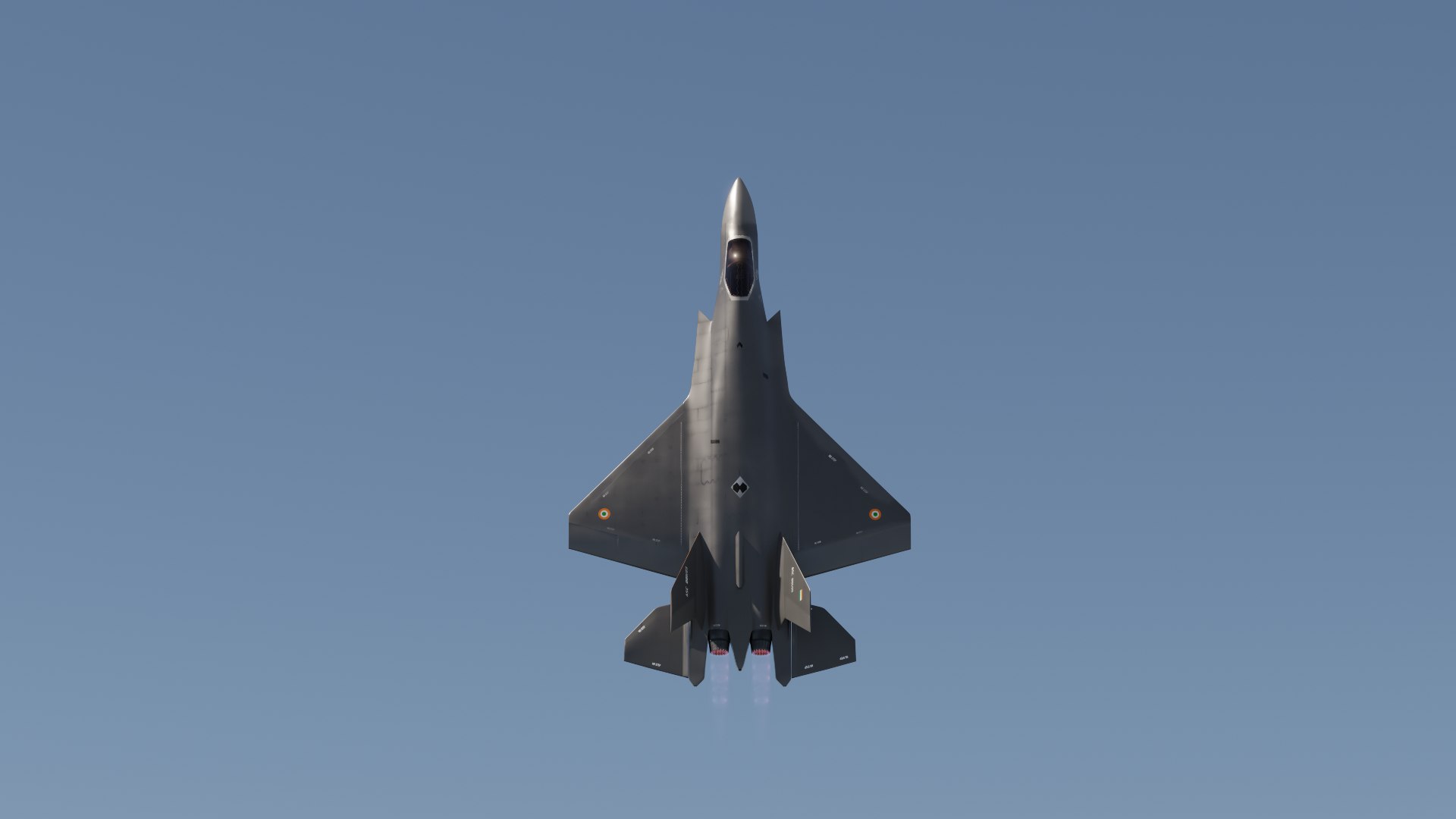 3D Fighter Jet AMCA Model - TurboSquid 1718311