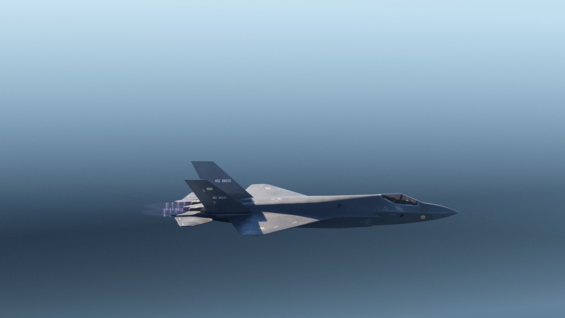 3D Fighter Jet AMCA Model - TurboSquid 1718311