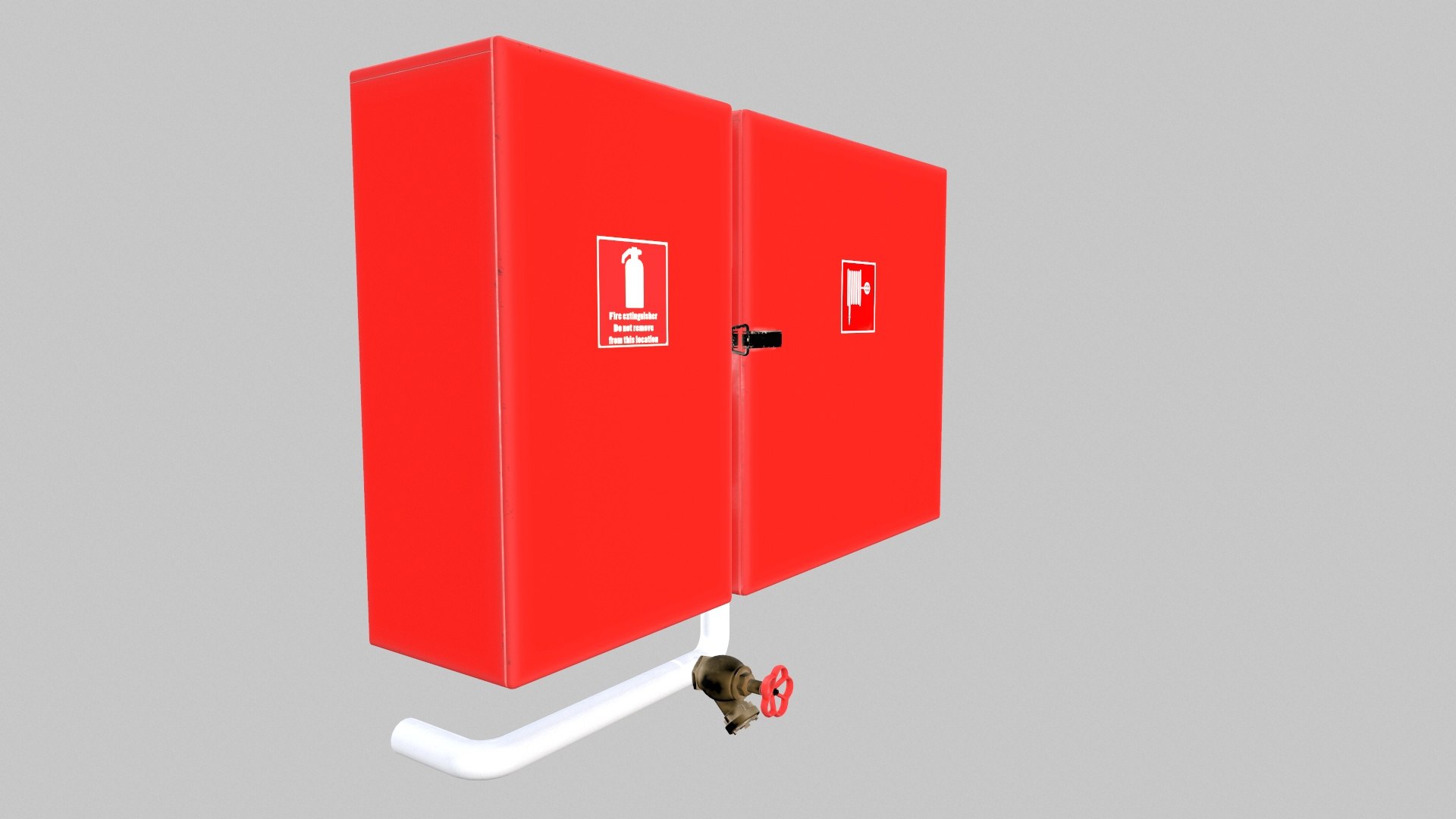 Fire Extinguisher BOX 3D Model - TurboSquid 2343669