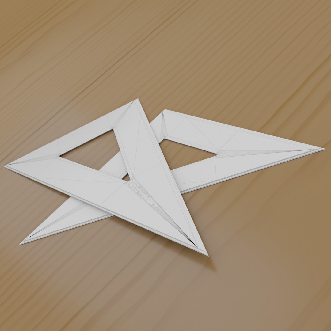 Plastic set squares 3D - TurboSquid 1546862