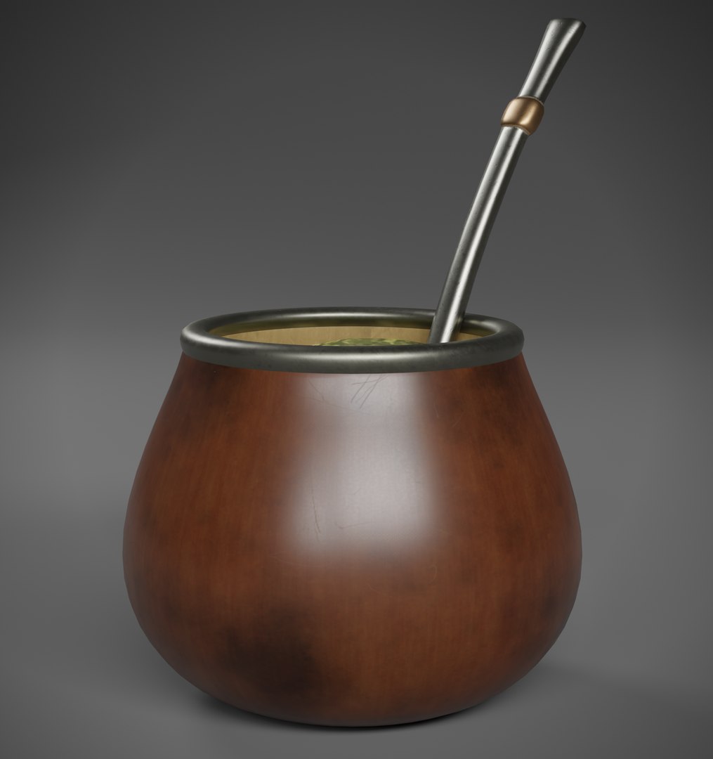 Mate Argentino 3D Model - TurboSquid 2112524