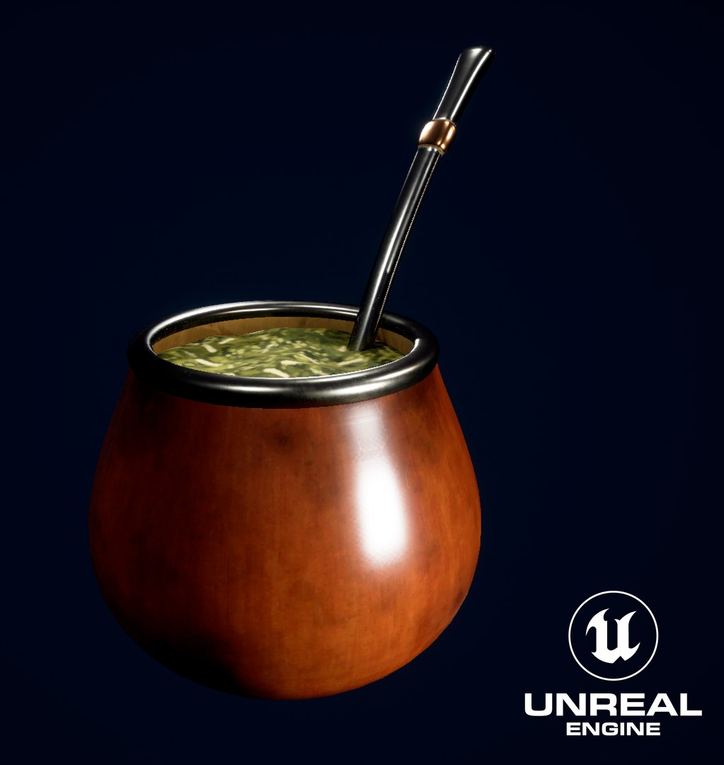 Mate Argentino 3D Model - TurboSquid 2112524
