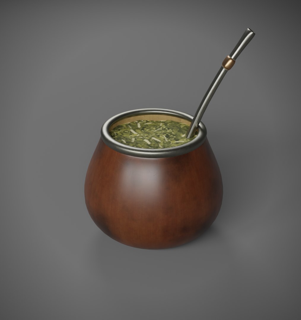 Mate Argentino 3D Model - TurboSquid 2112524