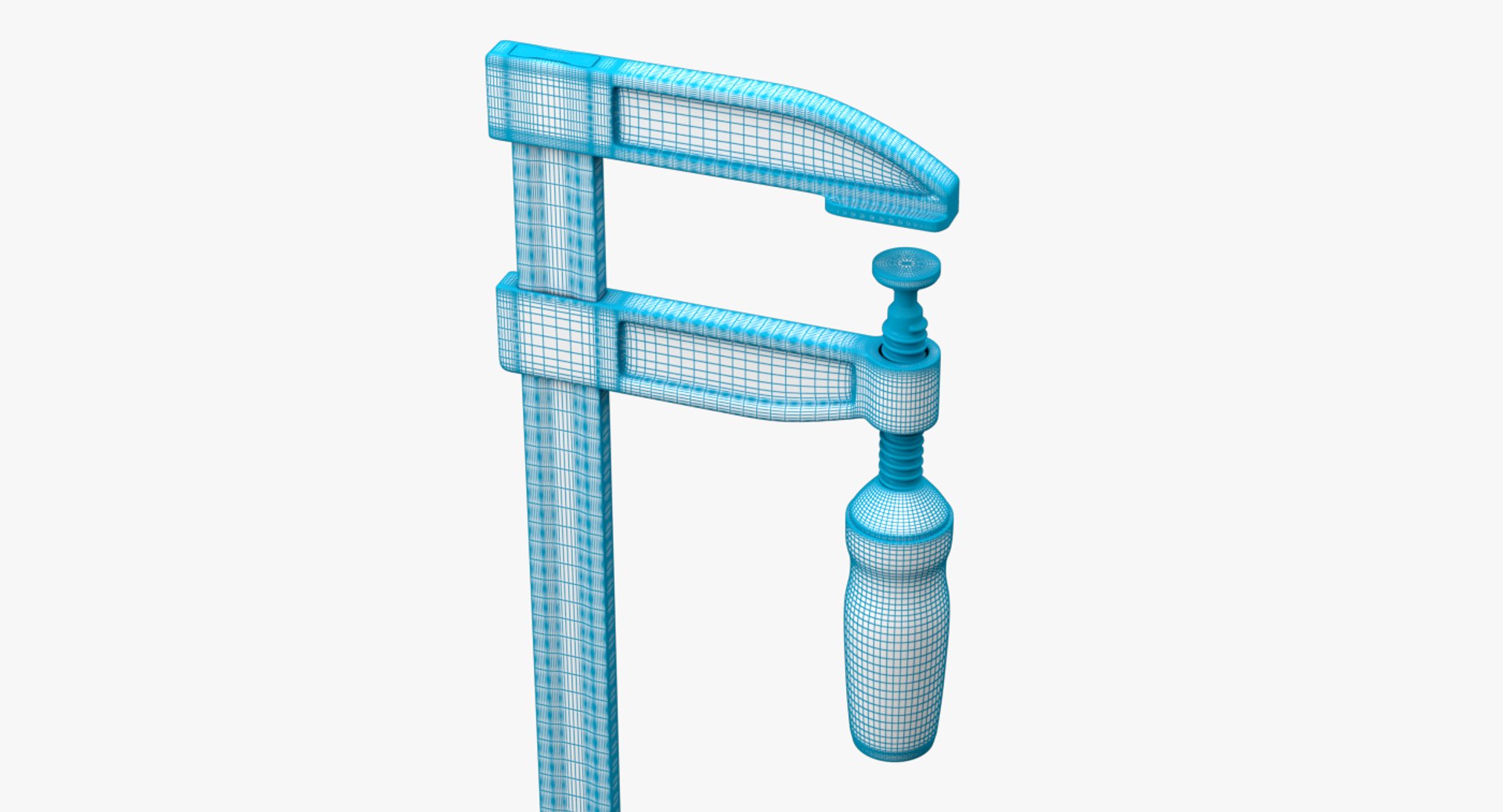 3D Bar Clamp Model - TurboSquid 1164442