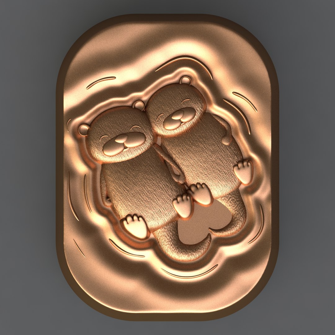 Otter Mold Hand 3D Model - TurboSquid 1471413