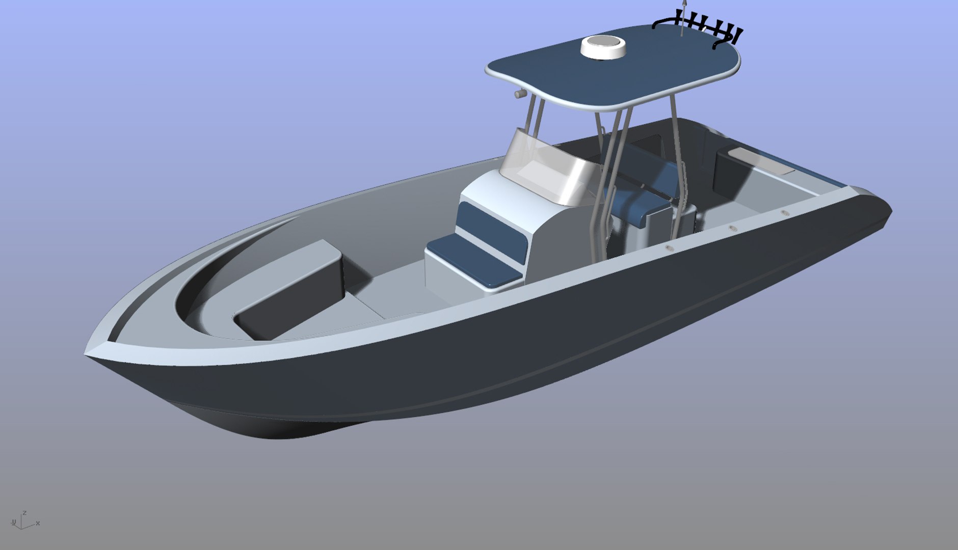 3ds 32 Foot Center Console