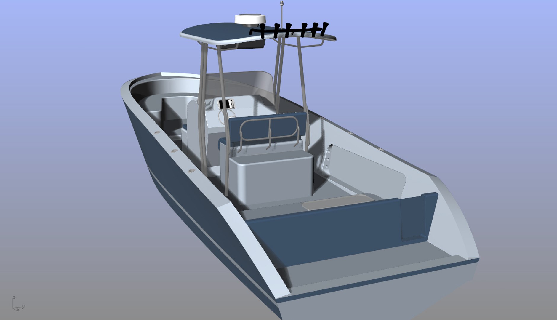 3ds 32 Foot Center Console