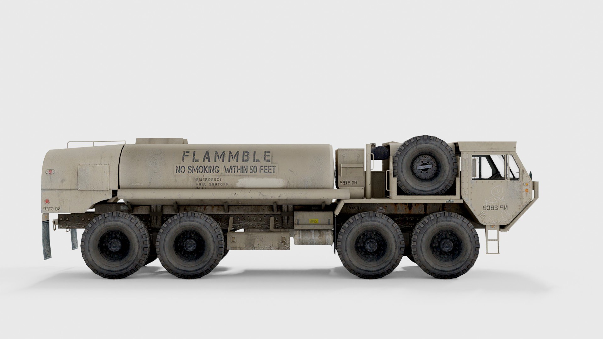 M978 Army Truck 3D Model - TurboSquid 2086577