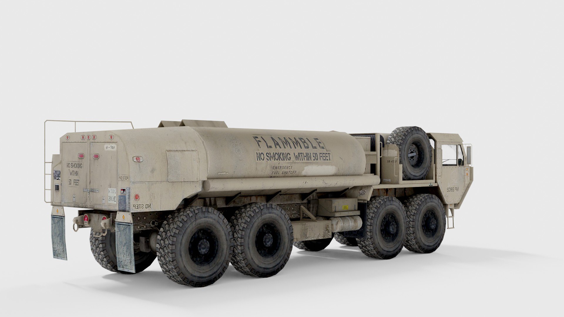 M978 Army Truck 3D Model - TurboSquid 2086577