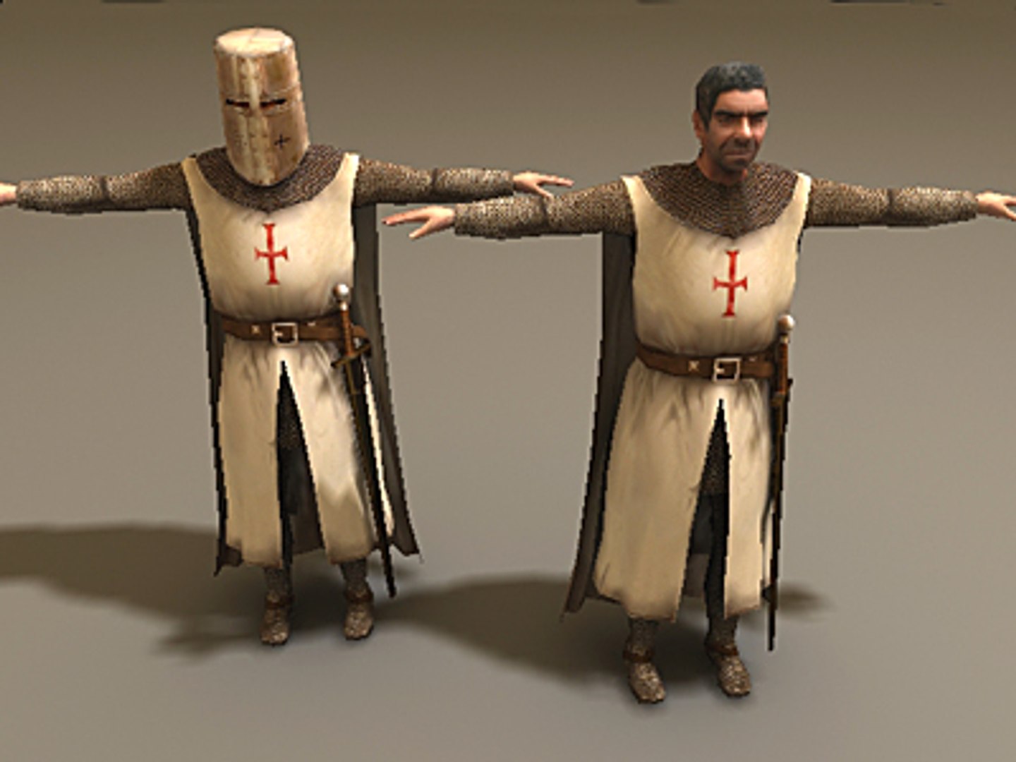 Knight Character 3d Model