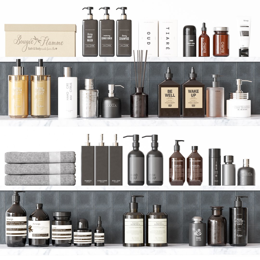 3D Bathroom Accessories 77 - TurboSquid 2179502