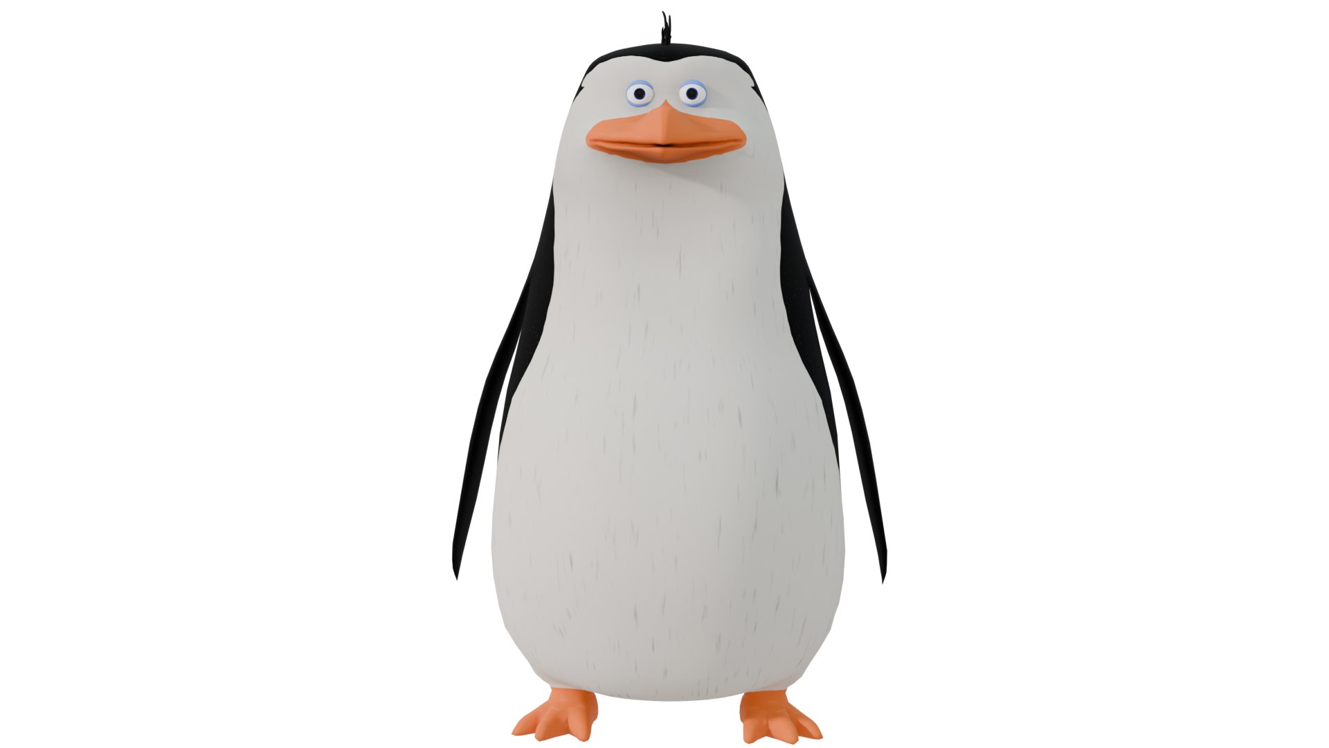 Rico From Penguins Of Madagascar 3D - TurboSquid 2395460