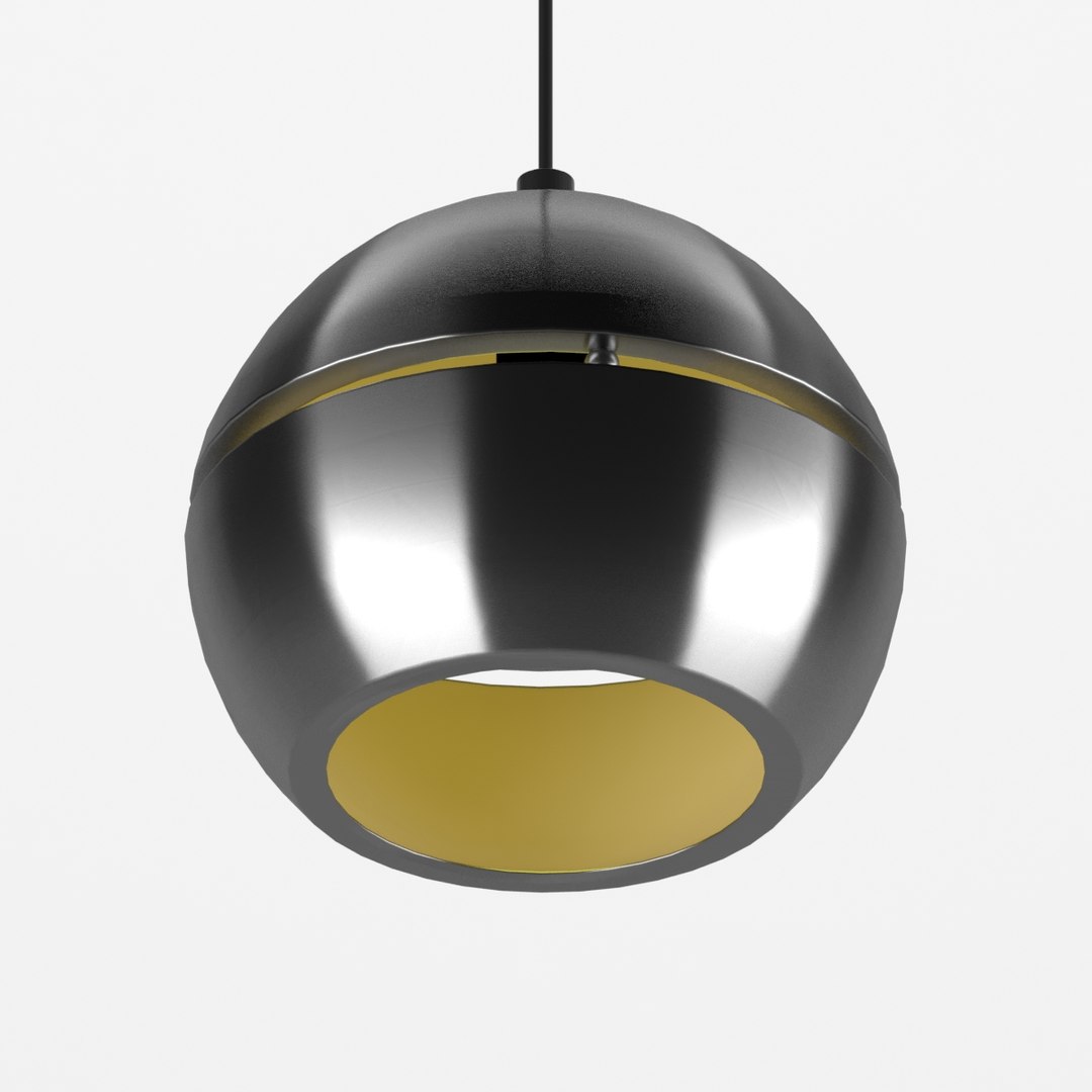 3D Volo 1-light Sphere Pendant Model - TurboSquid 1512472