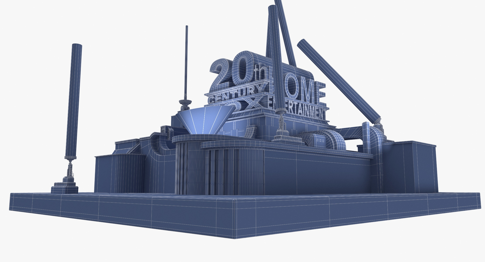 3D 20th century fox studios - TurboSquid 1625150