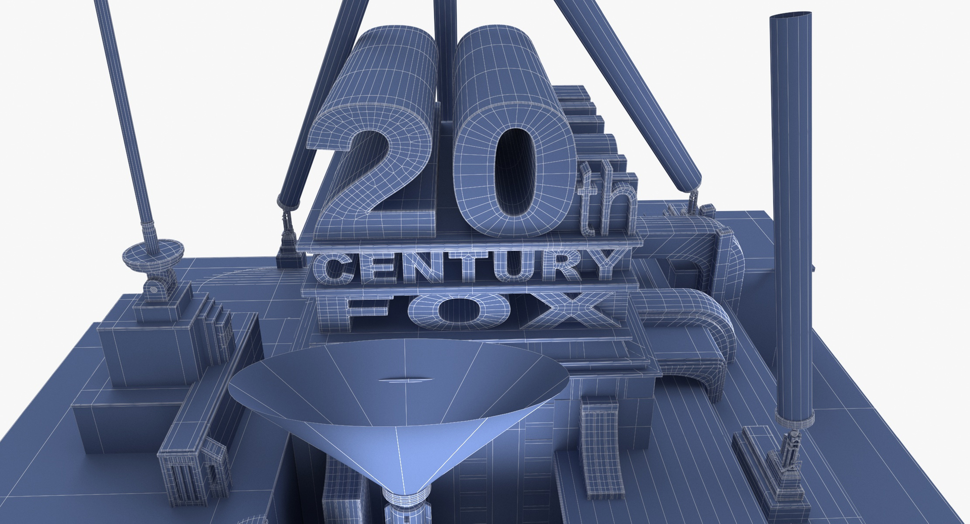 3D 20th century fox studios - TurboSquid 1625150