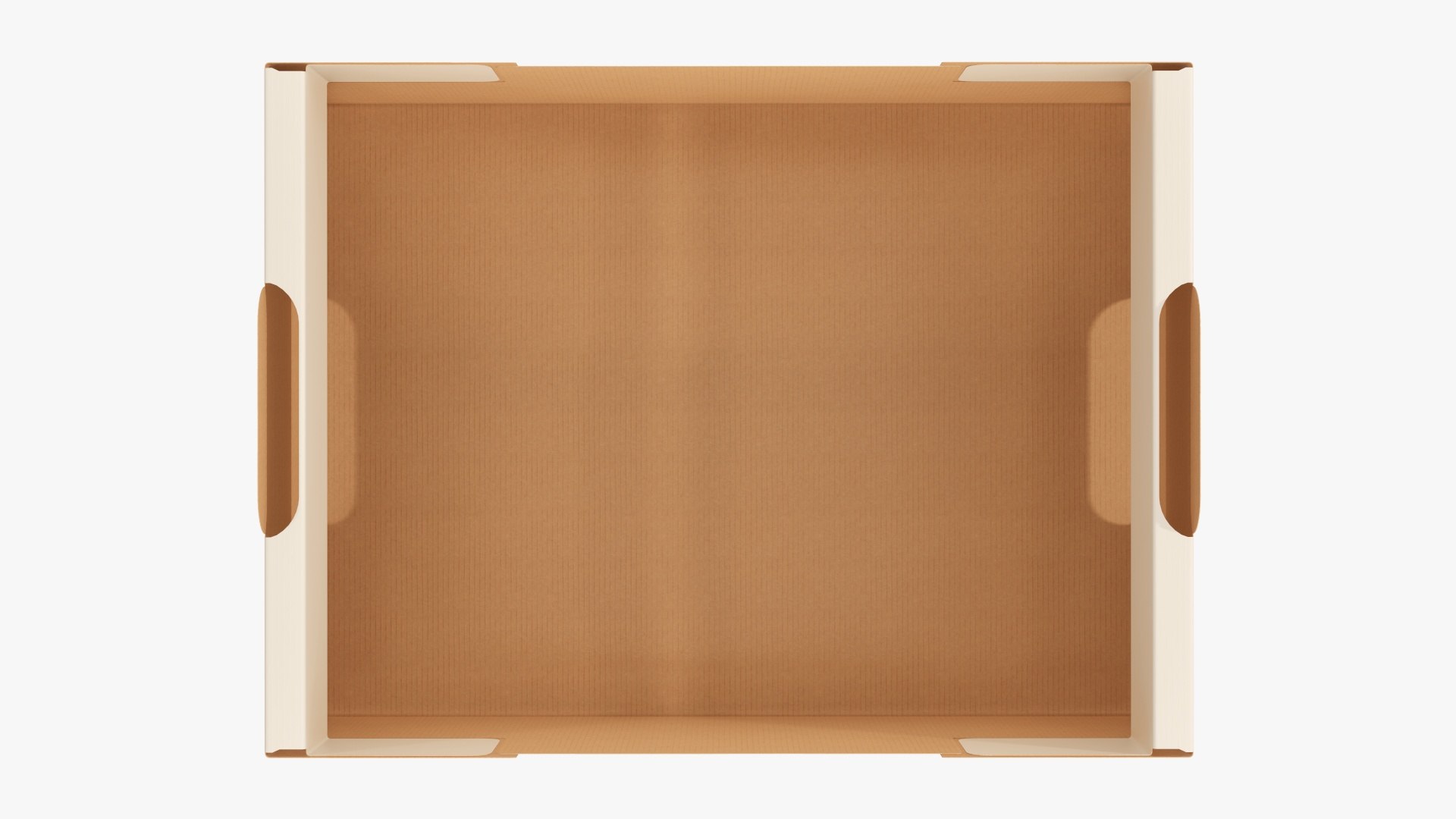 Tray Cardboard Retail 3D Model - TurboSquid 1607084