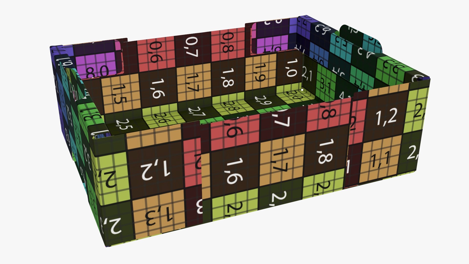 Tray Cardboard Retail 3D Model - TurboSquid 1607084
