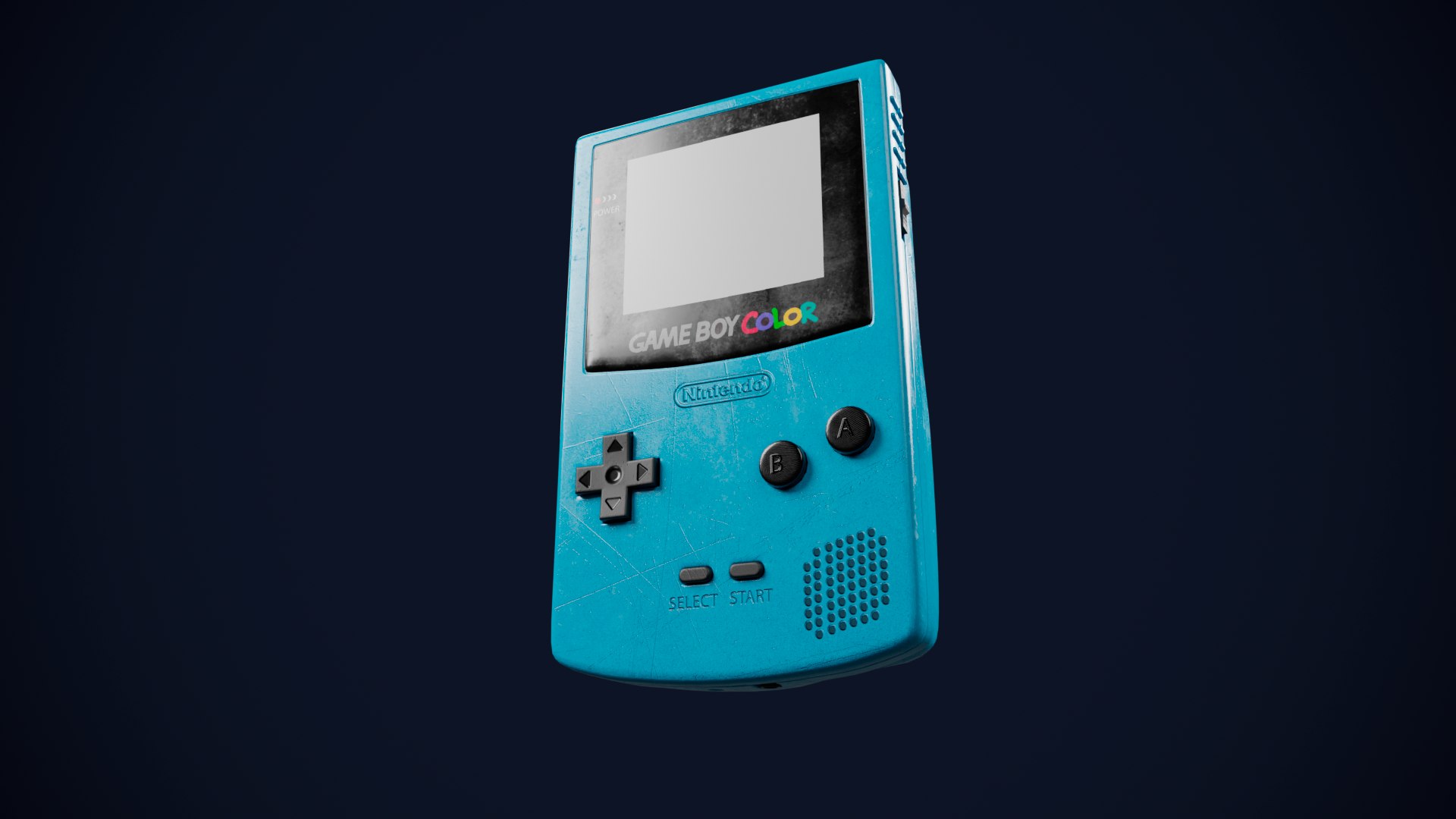3D Model GBC Game Boy Color In Four Colors 3D Model - TurboSquid 2104015