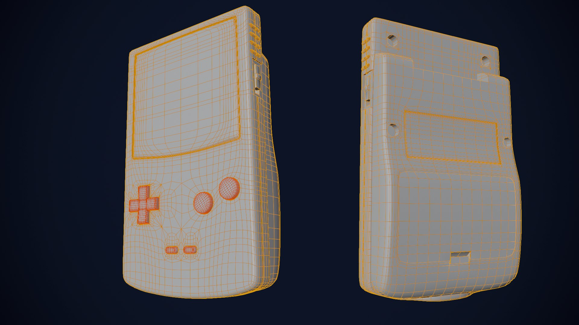 3D Model GBC Game Boy Color In Four Colors 3D Model - TurboSquid 2104015