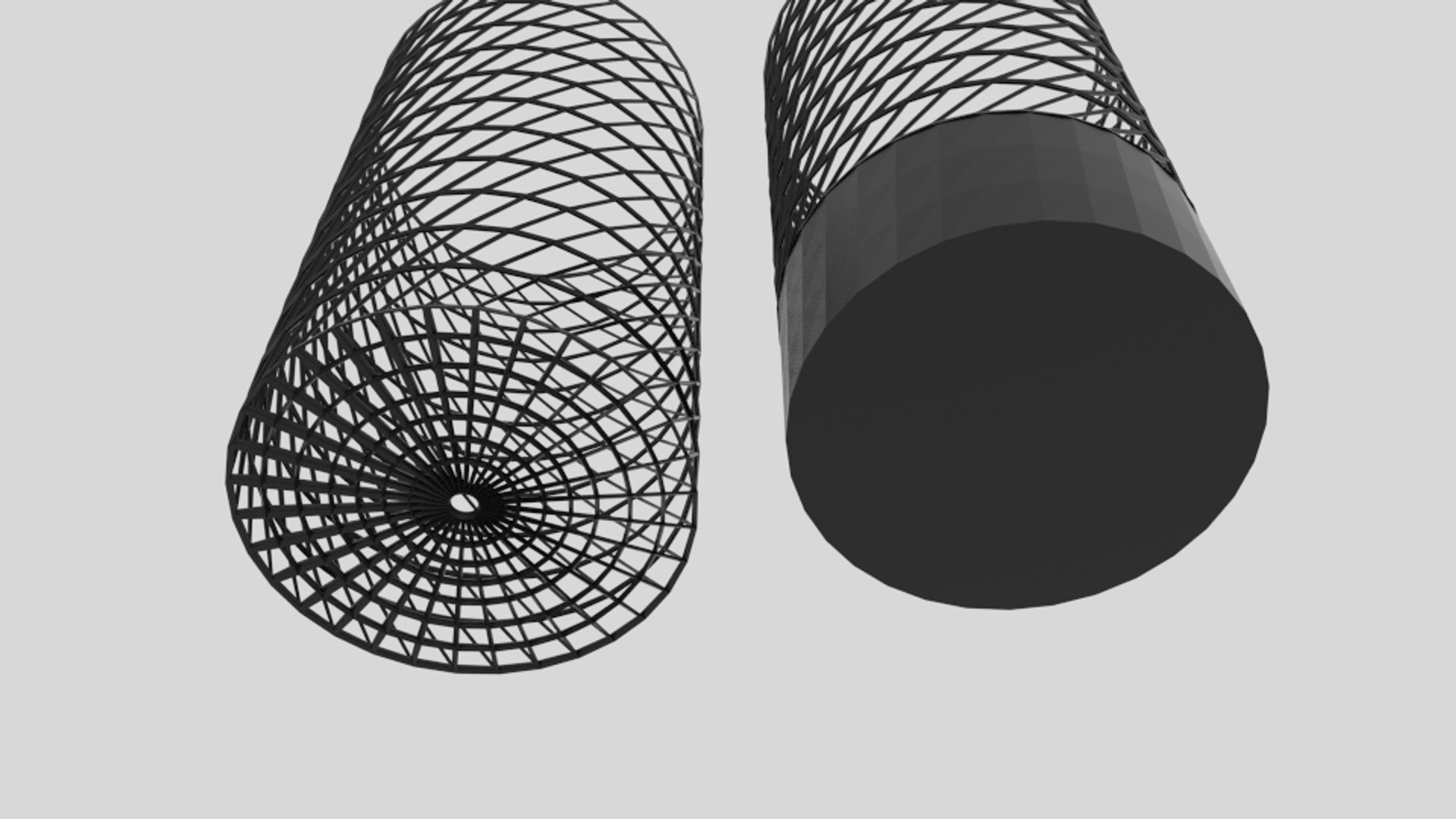 3D Twist Wire Cylinder Bin Model - TurboSquid 1158359