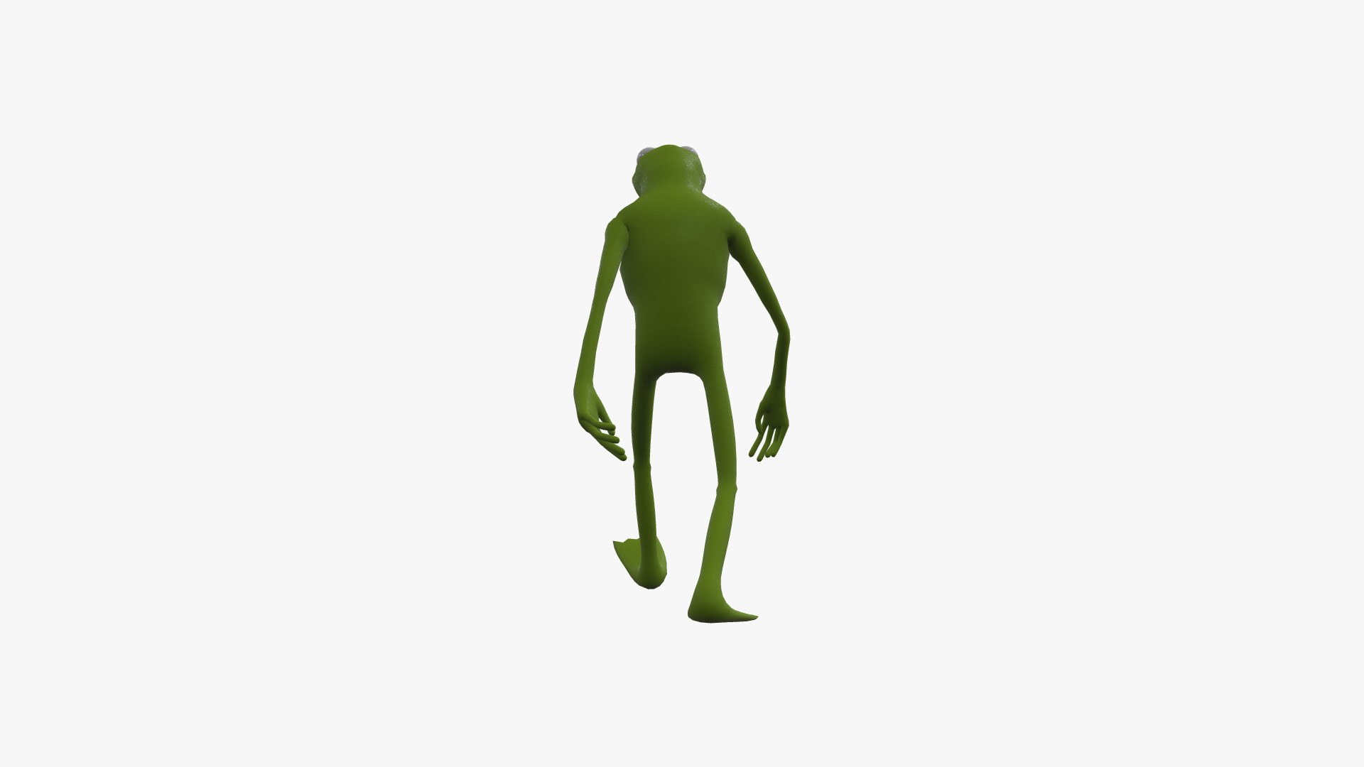 MIT-002 Kermit Walking Animation 3D Model - TurboSquid 2101717