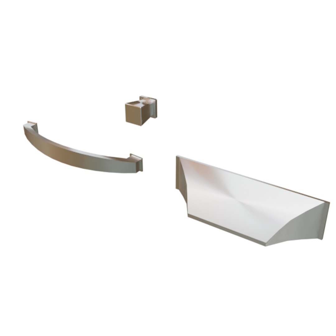 Knob cup handle mimosa 3D - TurboSquid 1463678