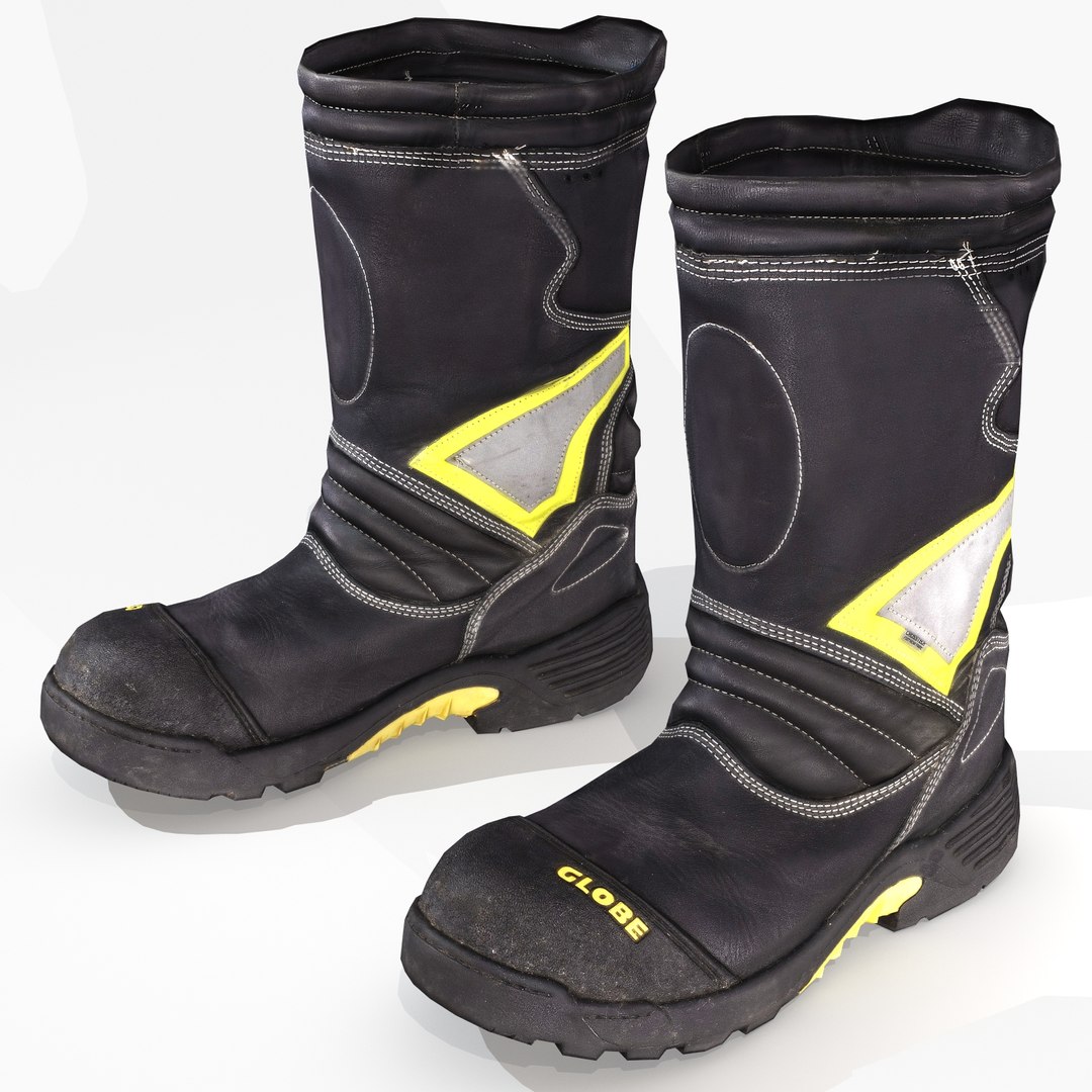 소방관 장화 3D 모델 - TurboSquid 1277685