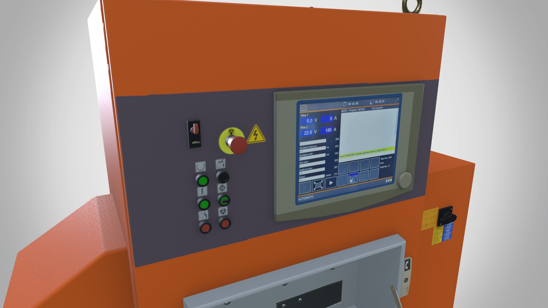 Robotic Welding Machine Controller Model - TurboSquid 2255700