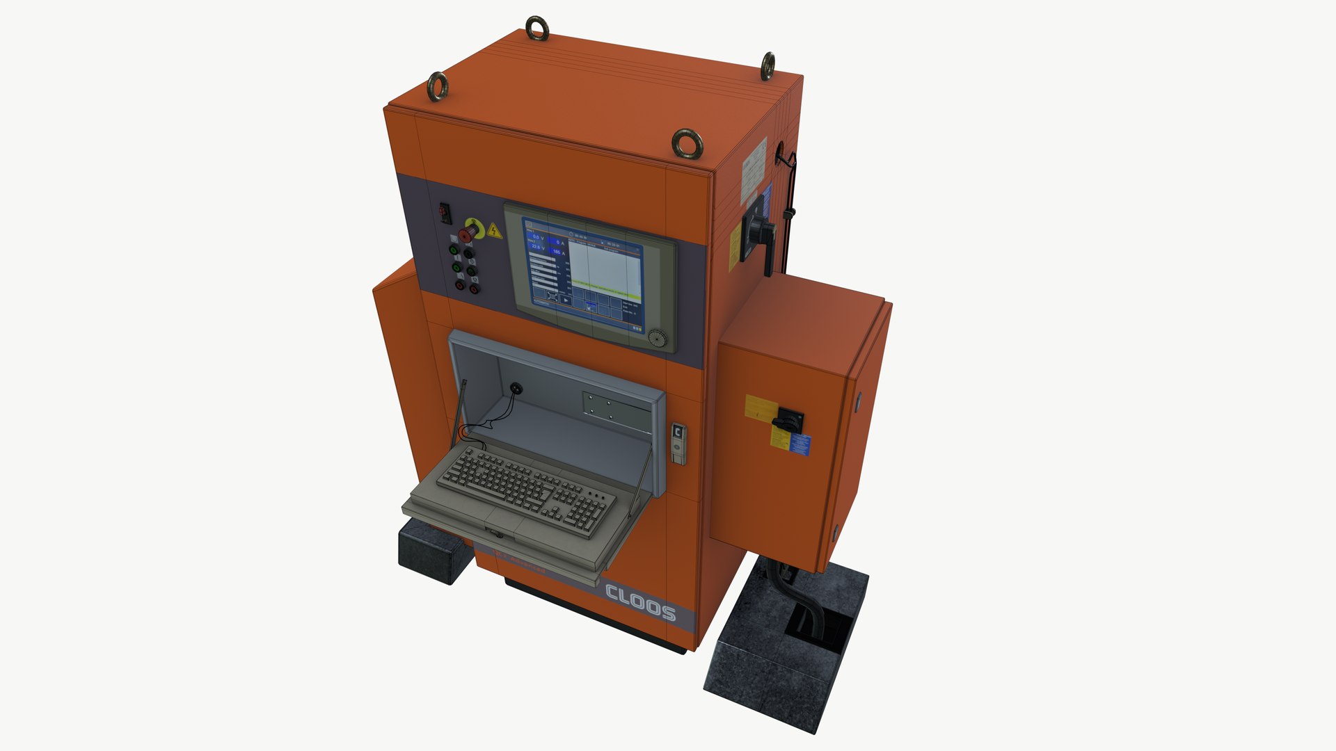 Robotic Welding Machine Controller Model - TurboSquid 2255700
