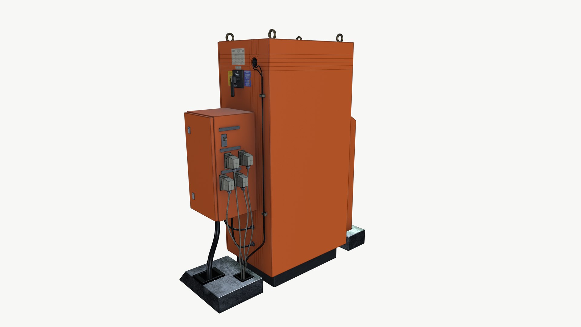 Robotic Welding Machine Controller Model - TurboSquid 2255700