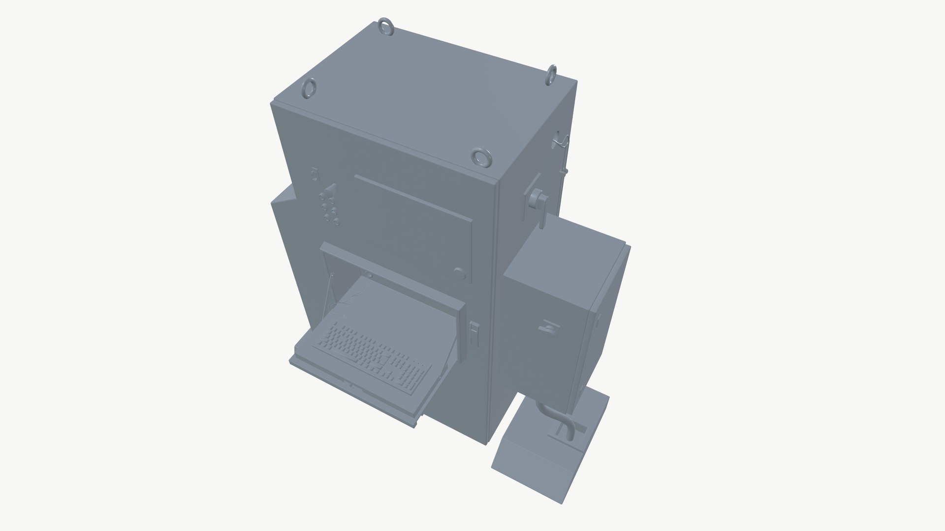 Robotic Welding Machine Controller Model - TurboSquid 2255700