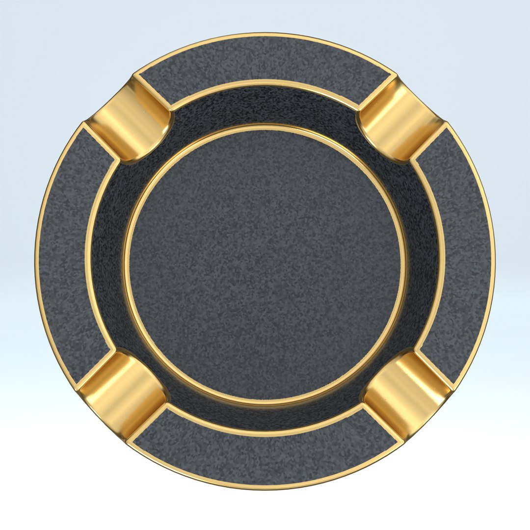 Ashtray 3D Model - TurboSquid 2407145