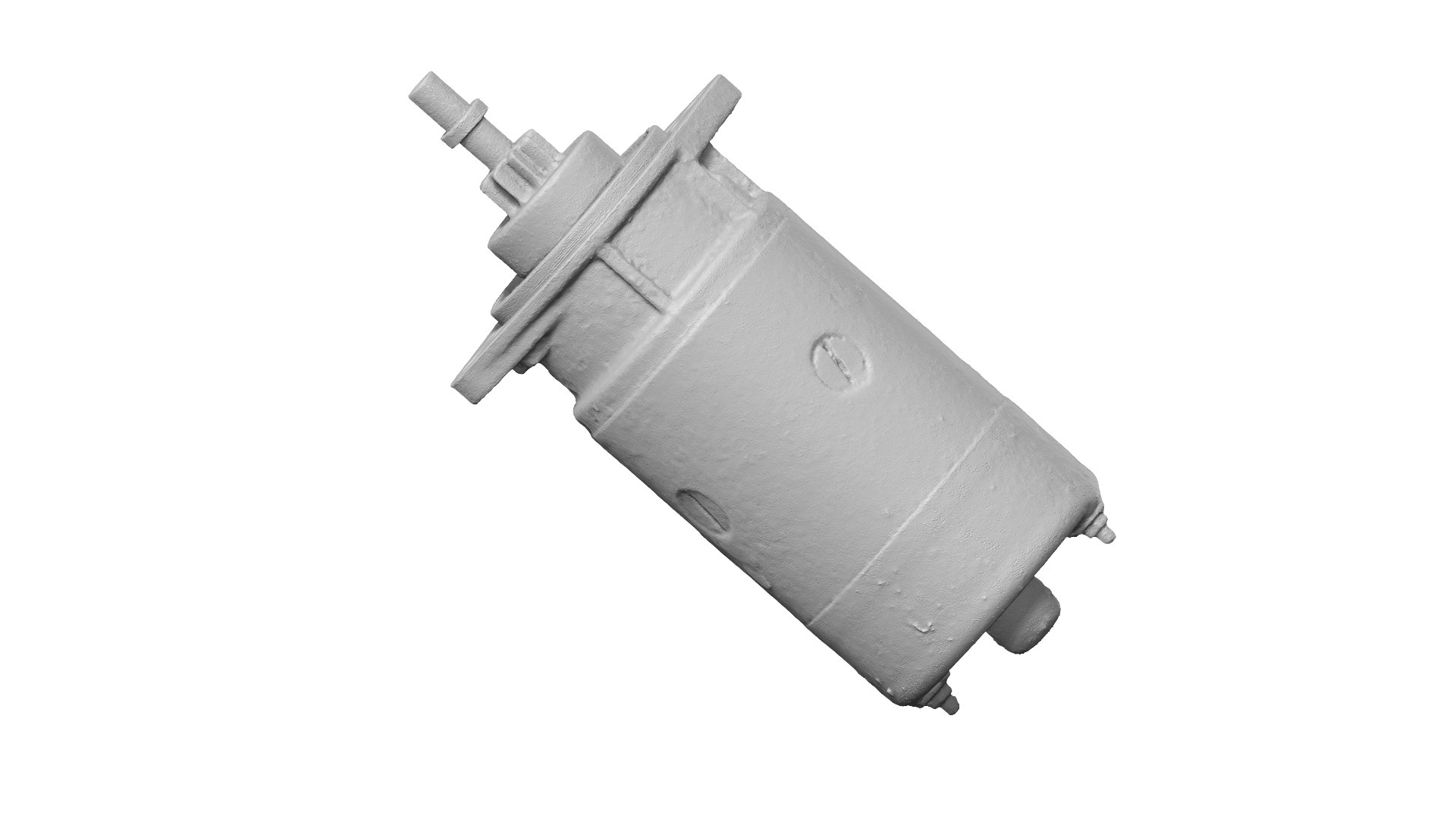 Rusty Starter Motor Raw Scanned 3D Model - TurboSquid 1784697