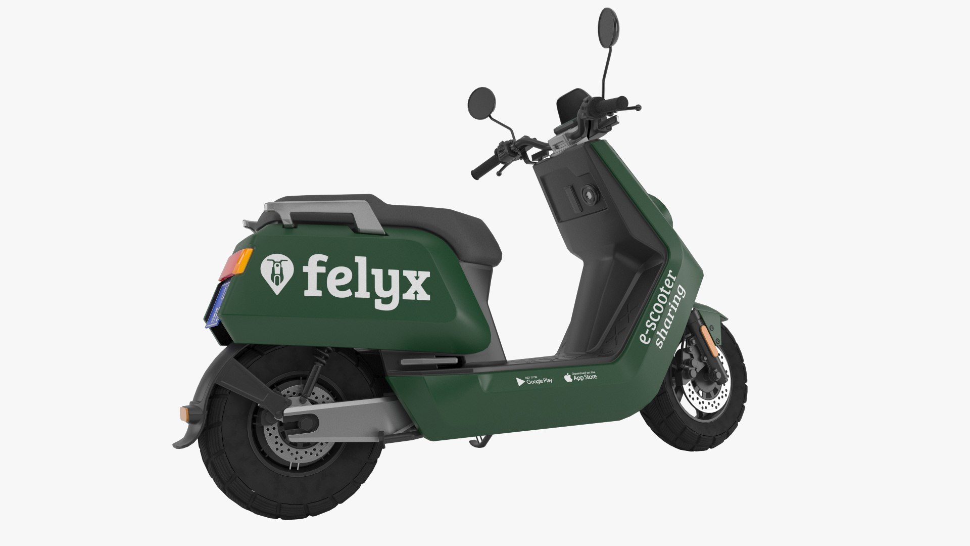 3D Electric scooter Felyx - TurboSquid 1810971