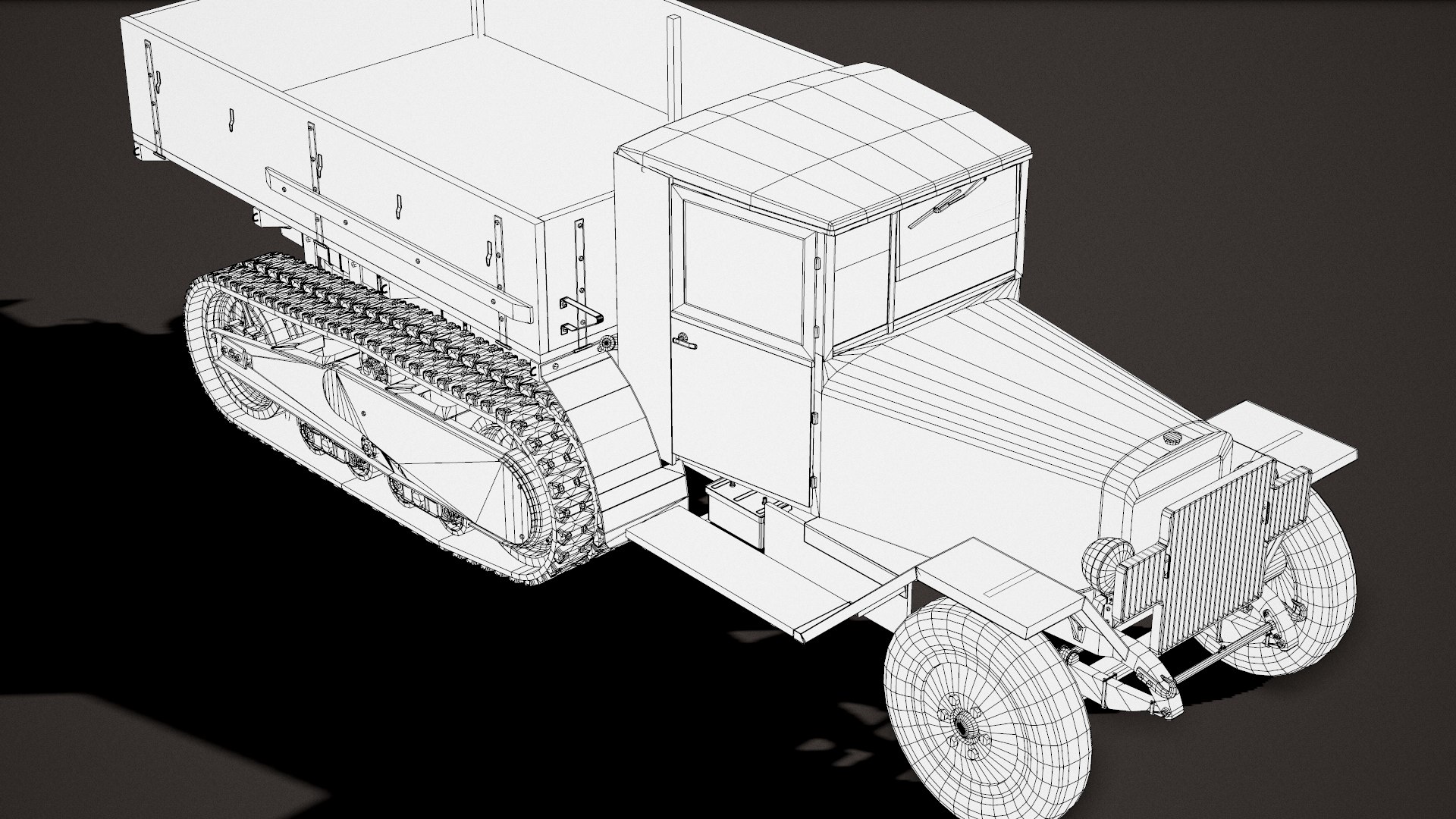 3D Model Soviet Zis-42 Gameready Zis - TurboSquid 1467299