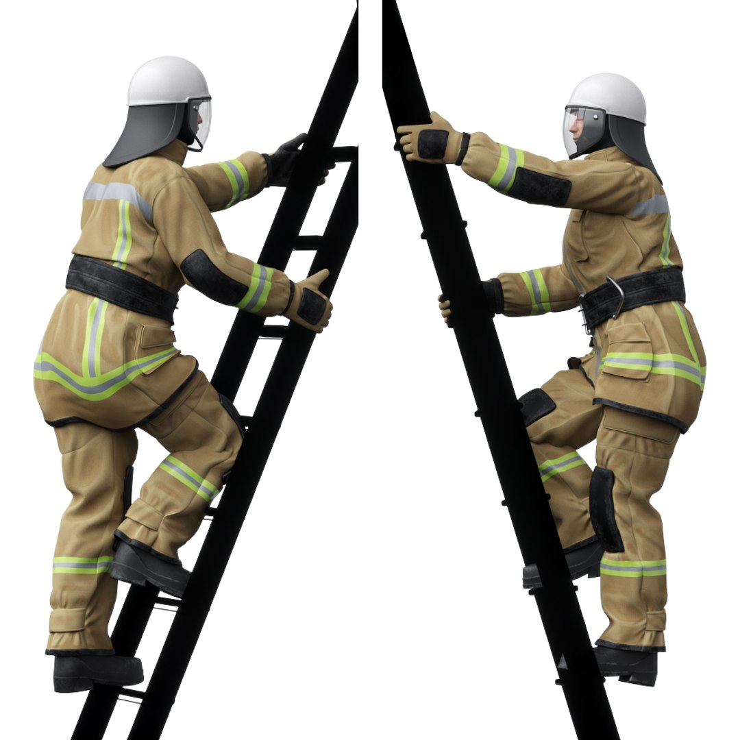 Fireman Man 3D Model - TurboSquid 1442162